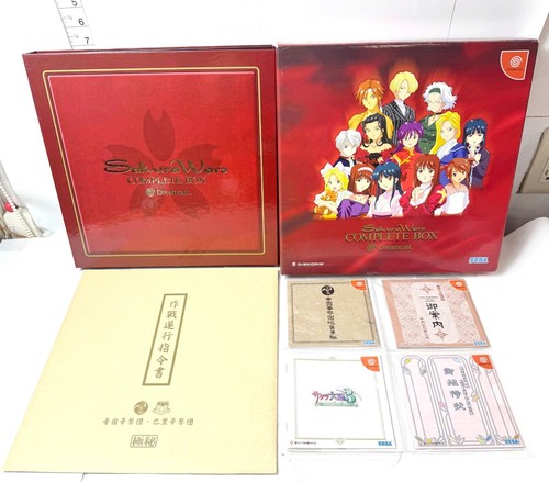 Dreamcast Sakura Taisen Complete Box Set 1.2.3.4 NTSC-J Japan Version | eBay