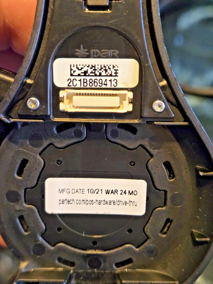 Carrier For 3M PAR G5 Wireless Drive Thru Headset (Battery & Pod NOT ...