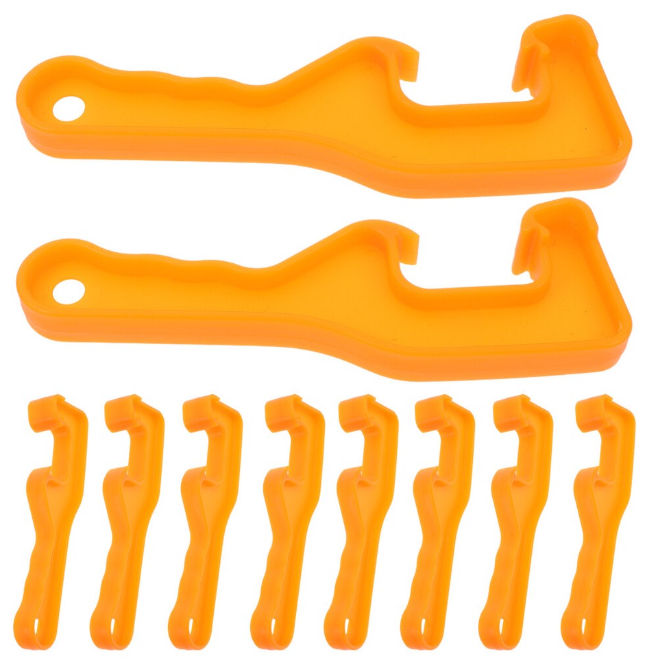 10 Pcs Barrel Opener Wrench Office Oil Bucket Paint Can Lifter Lid ...