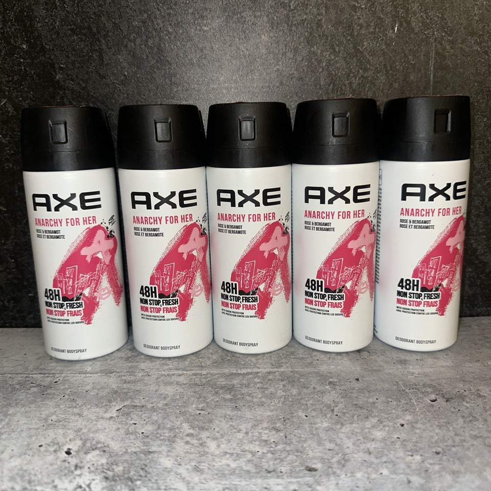 5 Lot AXE (LYNX) Anarchy For Her 150ml Deodorant Body Spray Free P&P | eBay