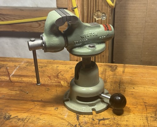 1953 Wilton Chicago 2” Jaw 820 Baby Bullet Jeweler’s Vise Powrarm ...