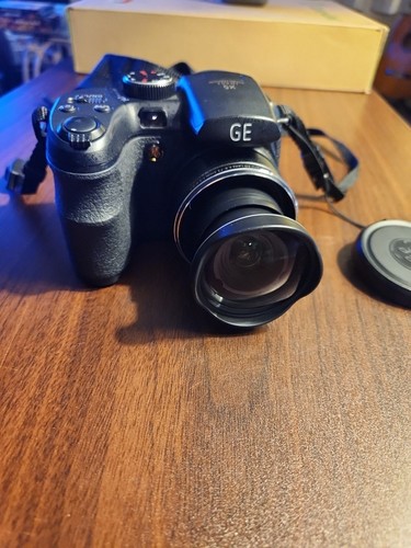 GE X500 16MP 15X/4X Zoom Digital Camera Black Tested With 4gb Card | eBay