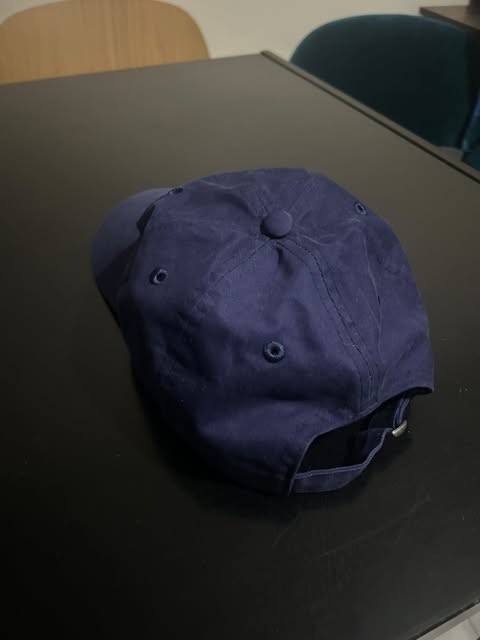 Drake’s Navy Blue Baseball Cap – Embroidered Logo – One Size ...