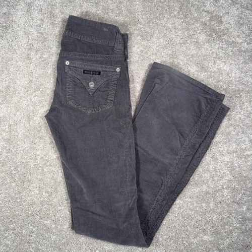 HUDSON Women's 25 Gray Corduroy Flare Bootcut Jeans Pants | eBay