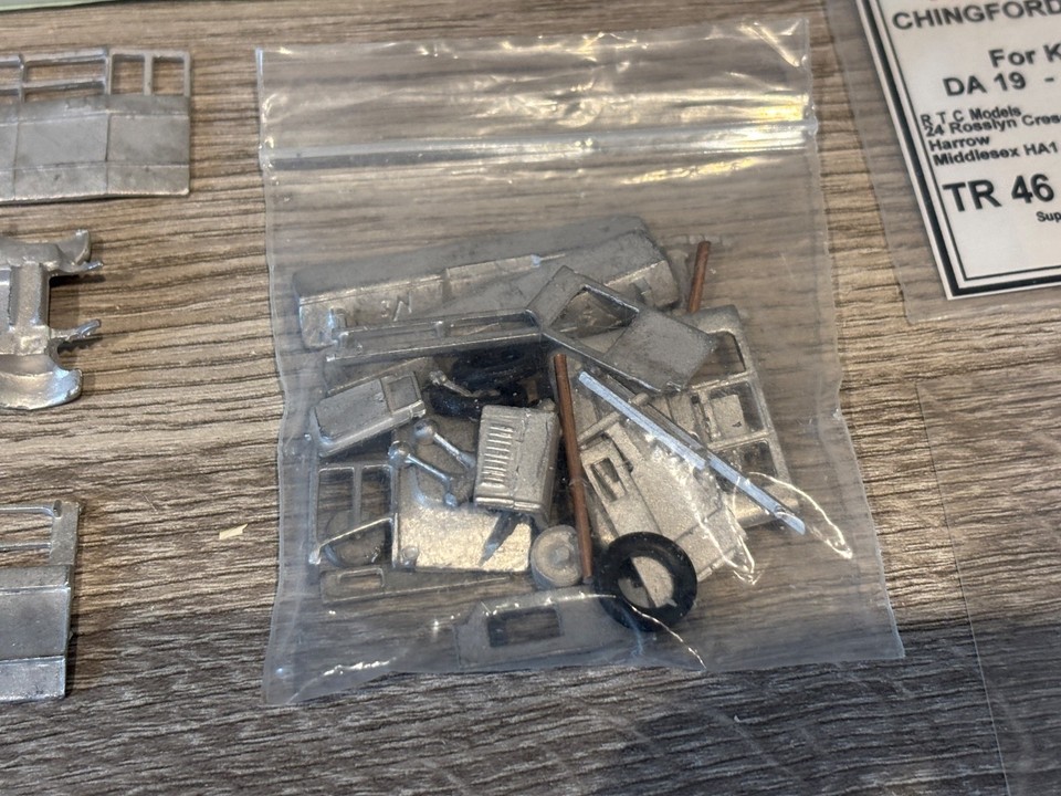 RTC Models Kit No 1 1929 Dennis Dart White Metal 4mm 00 Scale Vintage ...