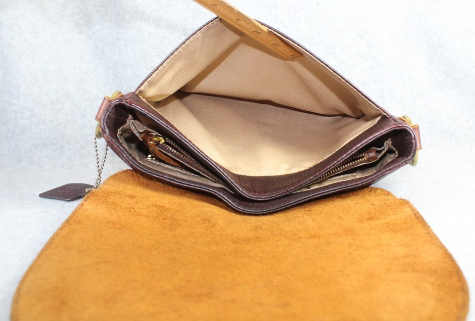 Osgoode Marley Phoebe Flap Crossbody Bag Brown Soft Leather Boho ...