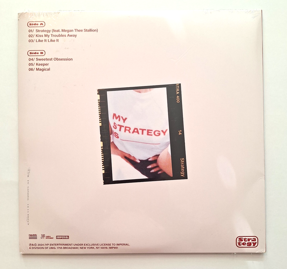 Strategy "Twice" Peppermint Vinyl LP Record Poster Slip Mat & Card, NEW ...