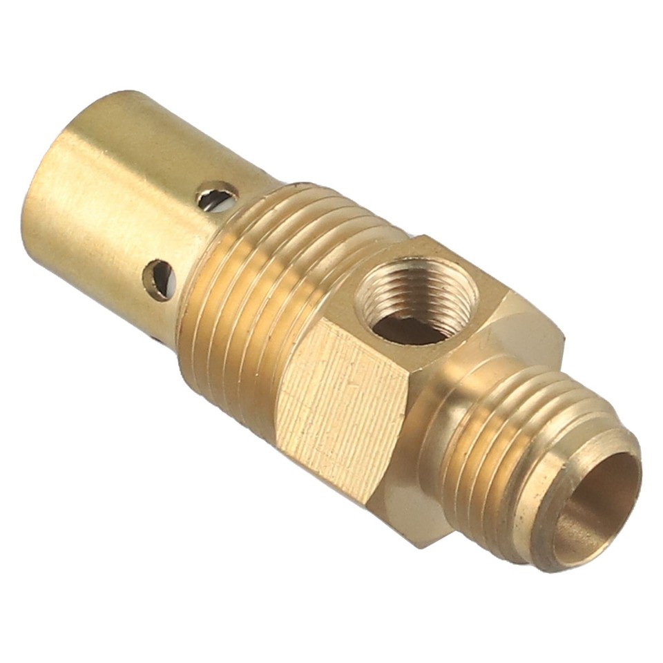 Pressure Drop Male Threaded Valve Safety Valve Easy Installation Gold ...