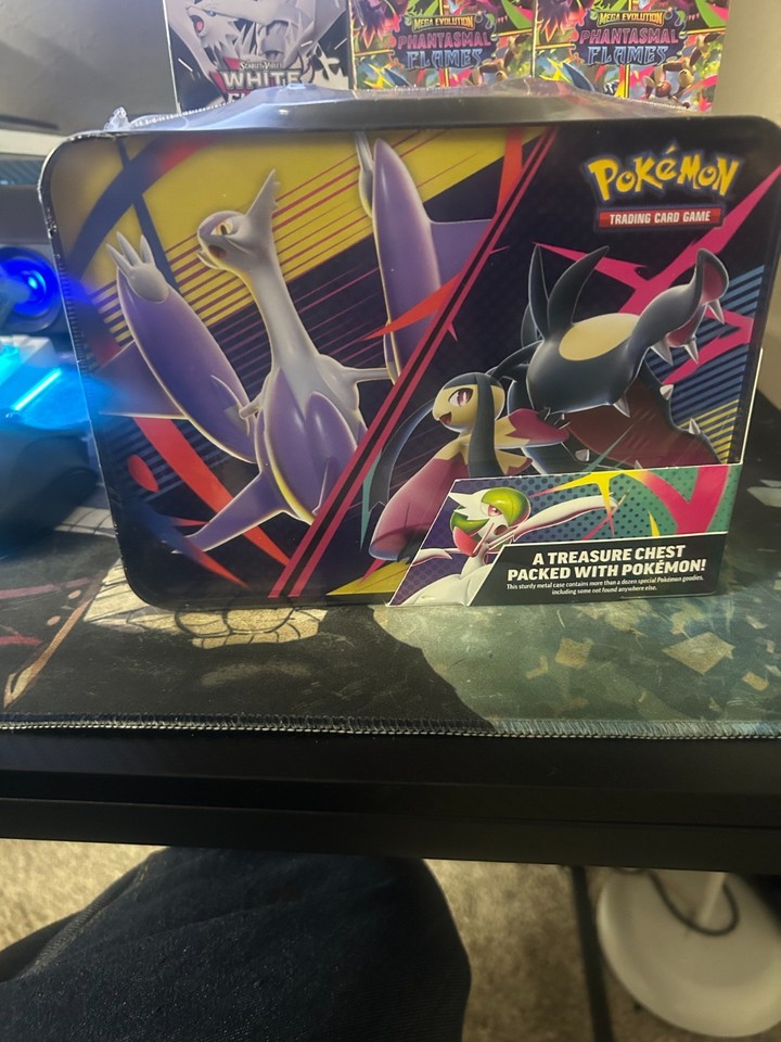2025 POKEMON TCG COLLECTOR TREASURE CHEST LUNCH BOX TIN NEW/SEALED | eBay