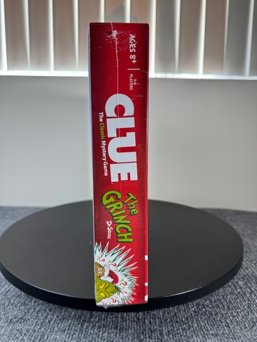 Clue Dr. Seuss How The Grinch Stole Christmas Edition Mystery Board ...