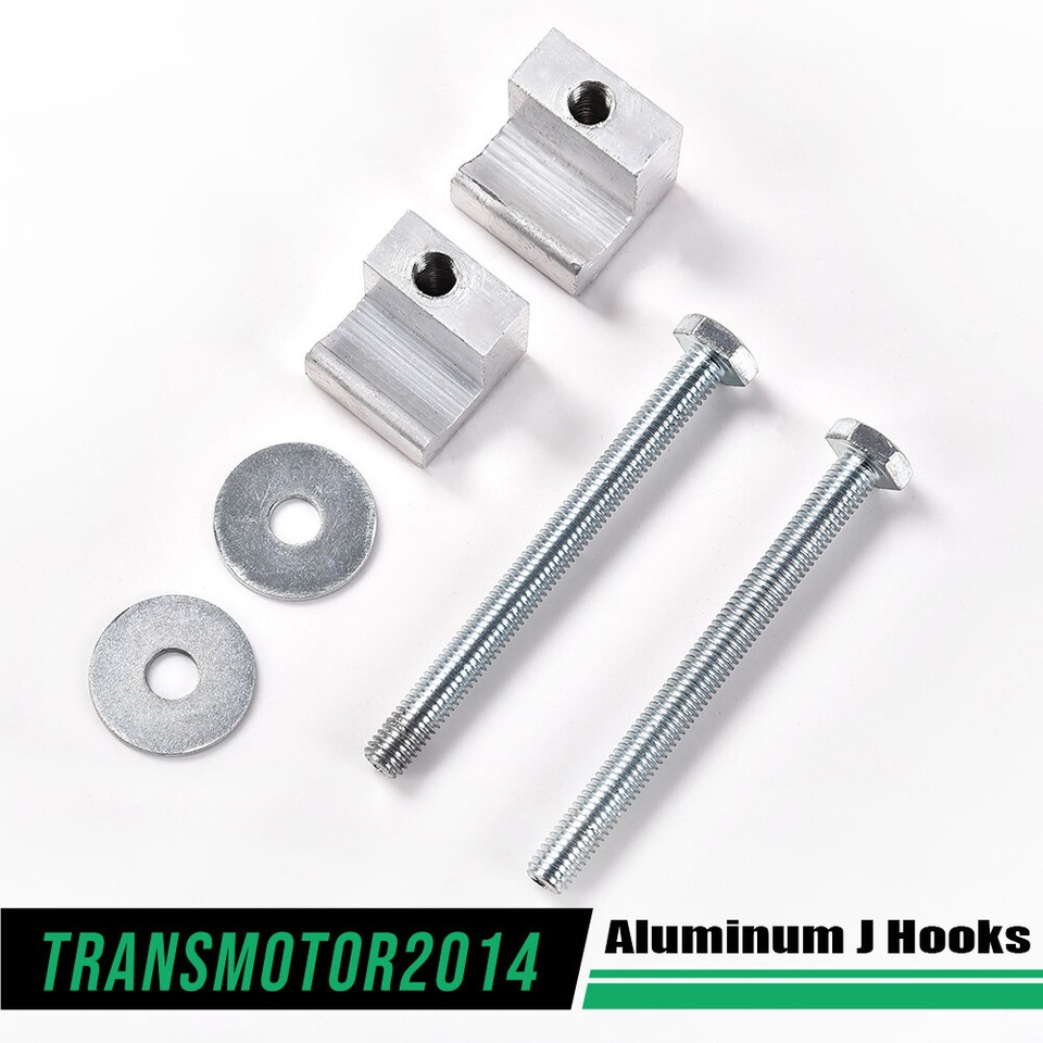 4 pcs Tool Box Mount J Hook Toolbox Pickup Rail Mounting Kit Clamp ...