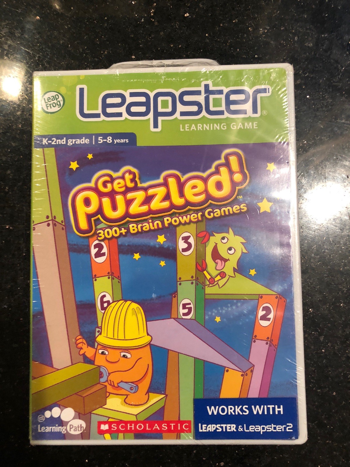LeapFrog Leapster Get Puzzled Learning Brain Educational School 300 ...
