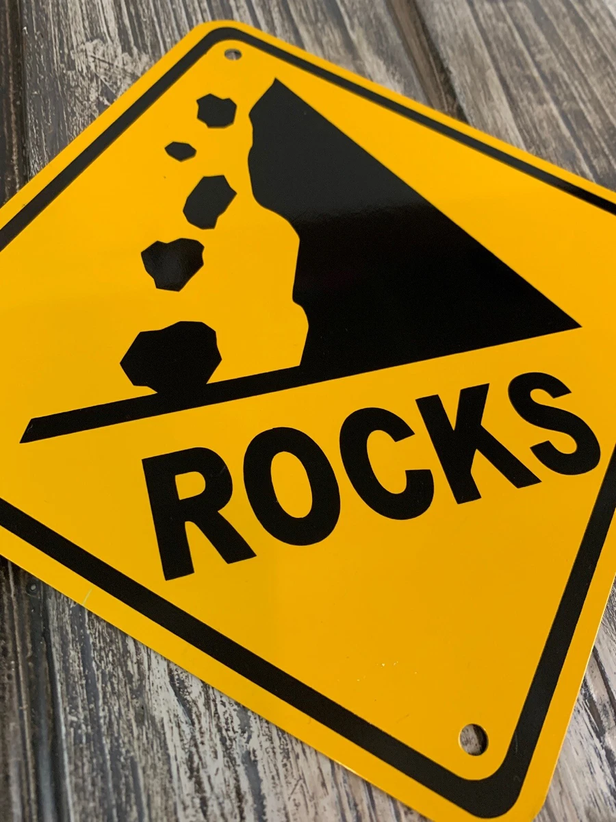 Falling Rocks Sign