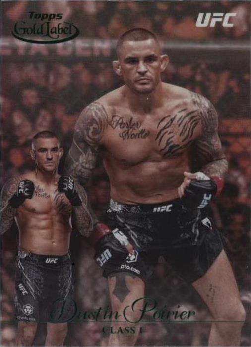 2024 Topps Gold Label UFC - Dustin Poirier #15 Class 1 Green for sale ...