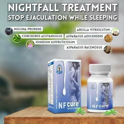 Premature Ejaculatiaon Excessive Nightfall Leakage (60 Herbal NF Capsules) | eBay