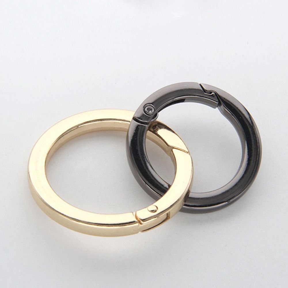 3pcs 18/38mm Spring O-Ring Buckles Round Shape Bag Belt Buckle Purses ...