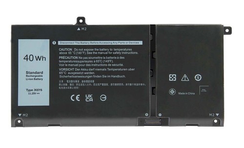 New 3 Cell 40Wh JK6Y6 Battery for Dell Inspiron 7506 2-in-1 Silver ...