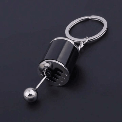 Gear Shifter Key Ring 6 Speed Gear Stick Fidget Toy Motoring Gift Key ...