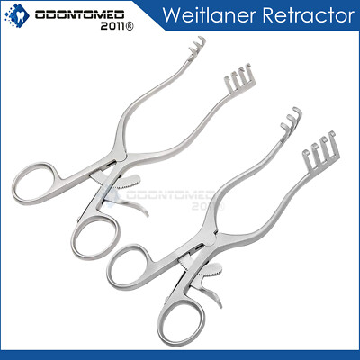 2 Weitlaner Retractor SHARP BLUNT 5.5'' Surgical Instruments | eBay