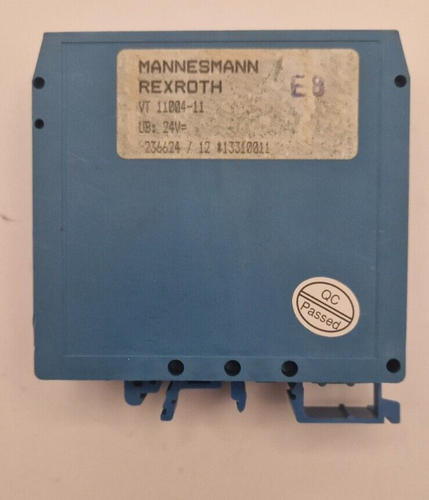 MANNESMANN REXROTH VT 11131-10 24V - Amplificatori valvolari per ...