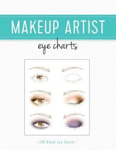 Blank Eye Makeup Chart