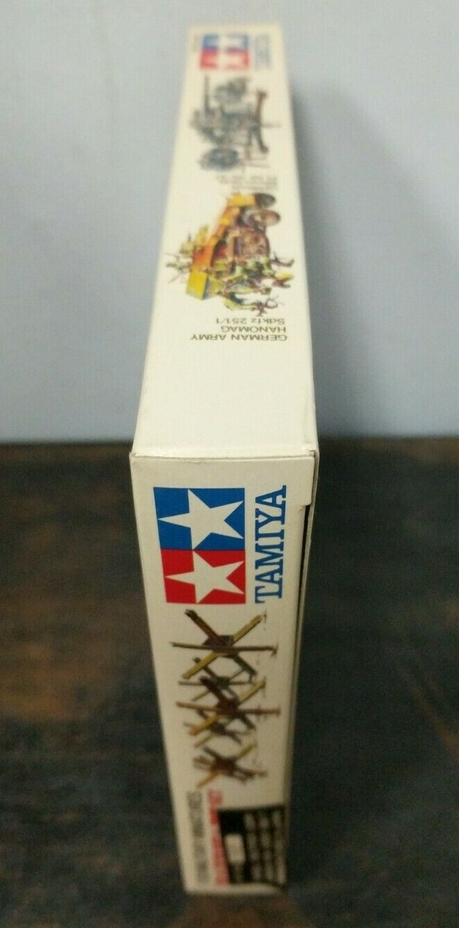 Tamiya 1/35 US Military Miniatures #3527 Barricade Fence Set Unused ...