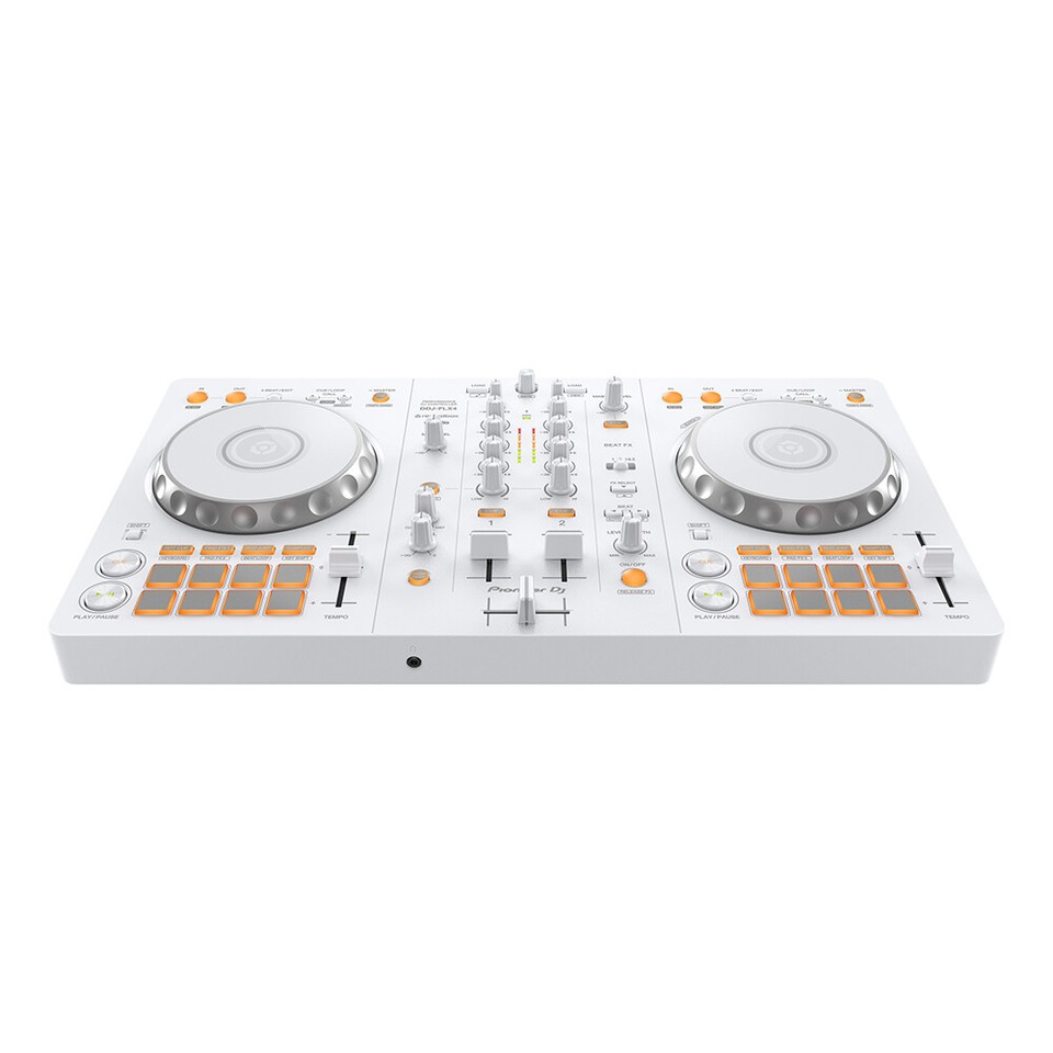 Pioneer DJ White Limited Edition DDJ-FLX4 2-Channel DJ Controller for ...