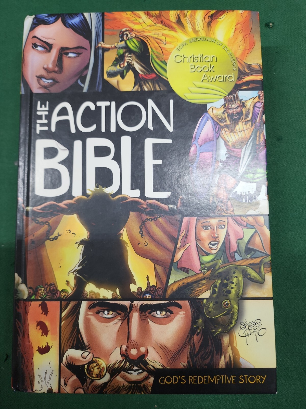 The Action Bible: God's Redemptive Story (Picture Bible) by Doug Mauss ...