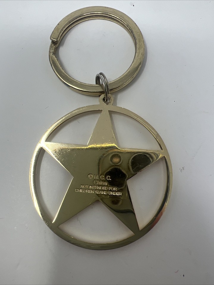 Sparkling Hollywood Star Souvenir Keychain | eBay