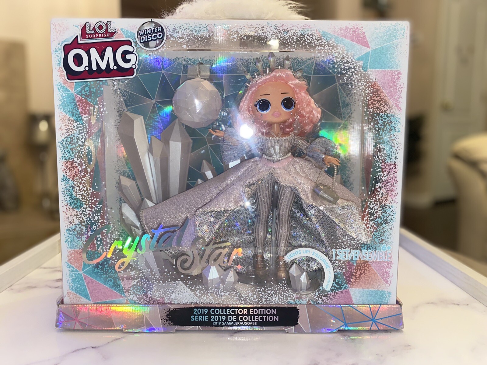 LOL Surprise OMG Crystal Star 2019 Collector Edition Doll Winter Disco ...