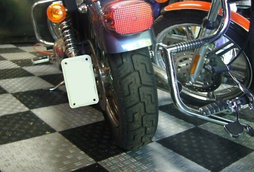 License Plate Relocation Bracket for HARLEY-DAVIDSON SOFTAIL & SOFTAIL ...