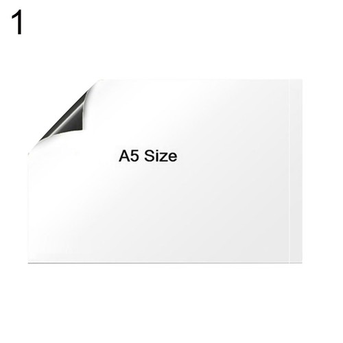 A5 Sticker Self-adhesive Writing Refrigerator Magnet Whiteboard Decal ...
