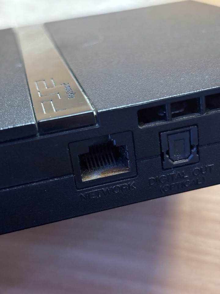 Sony PlayStation 2 Slim Console (PS2) Black - Partially Working-For ...