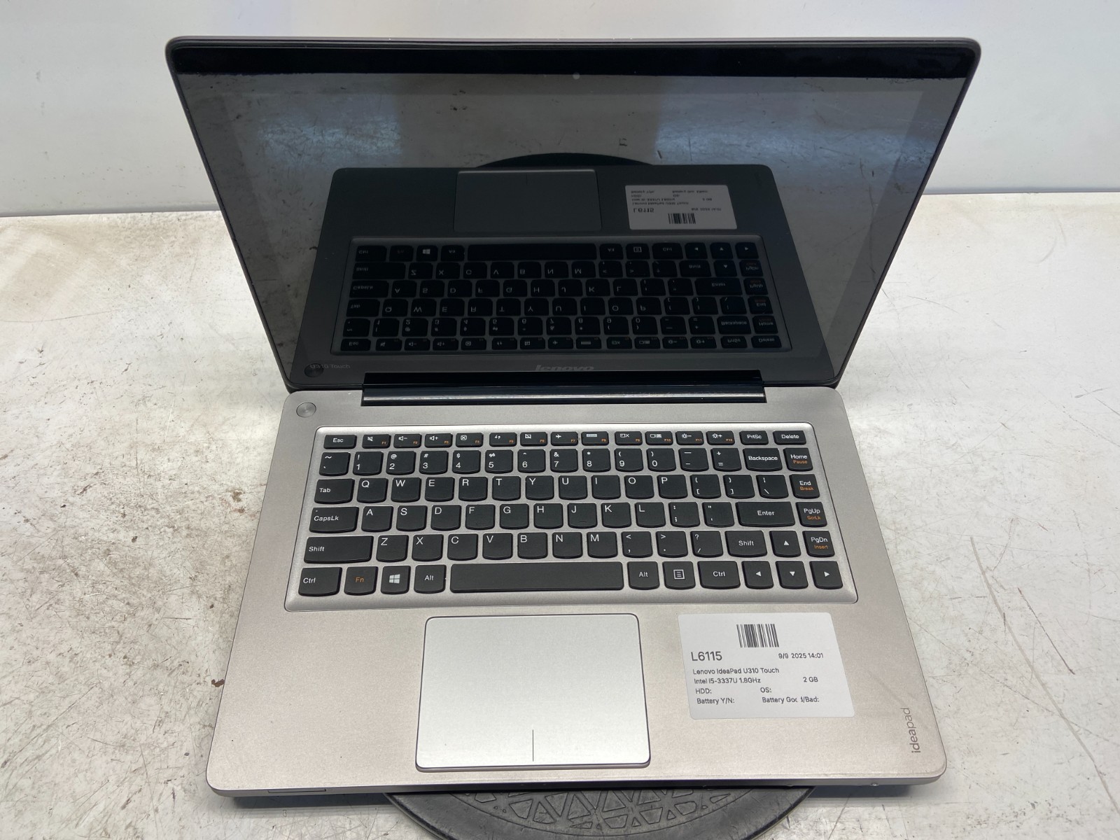 Lenovo IdeaPad U310 Touch Intel i5-3337U 1.8GHz 2 GB NO HDD | eBay