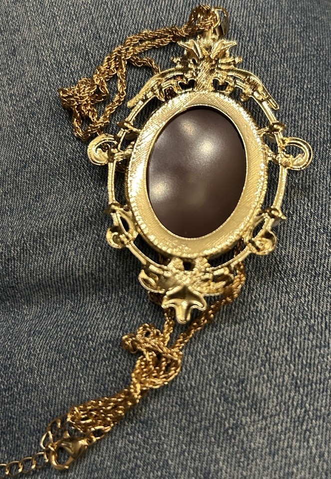 Victorian Revival Cameo Pendant | eBay