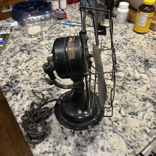 Antique Polar Cub Table Fan - Black - Needs New Cord | eBay