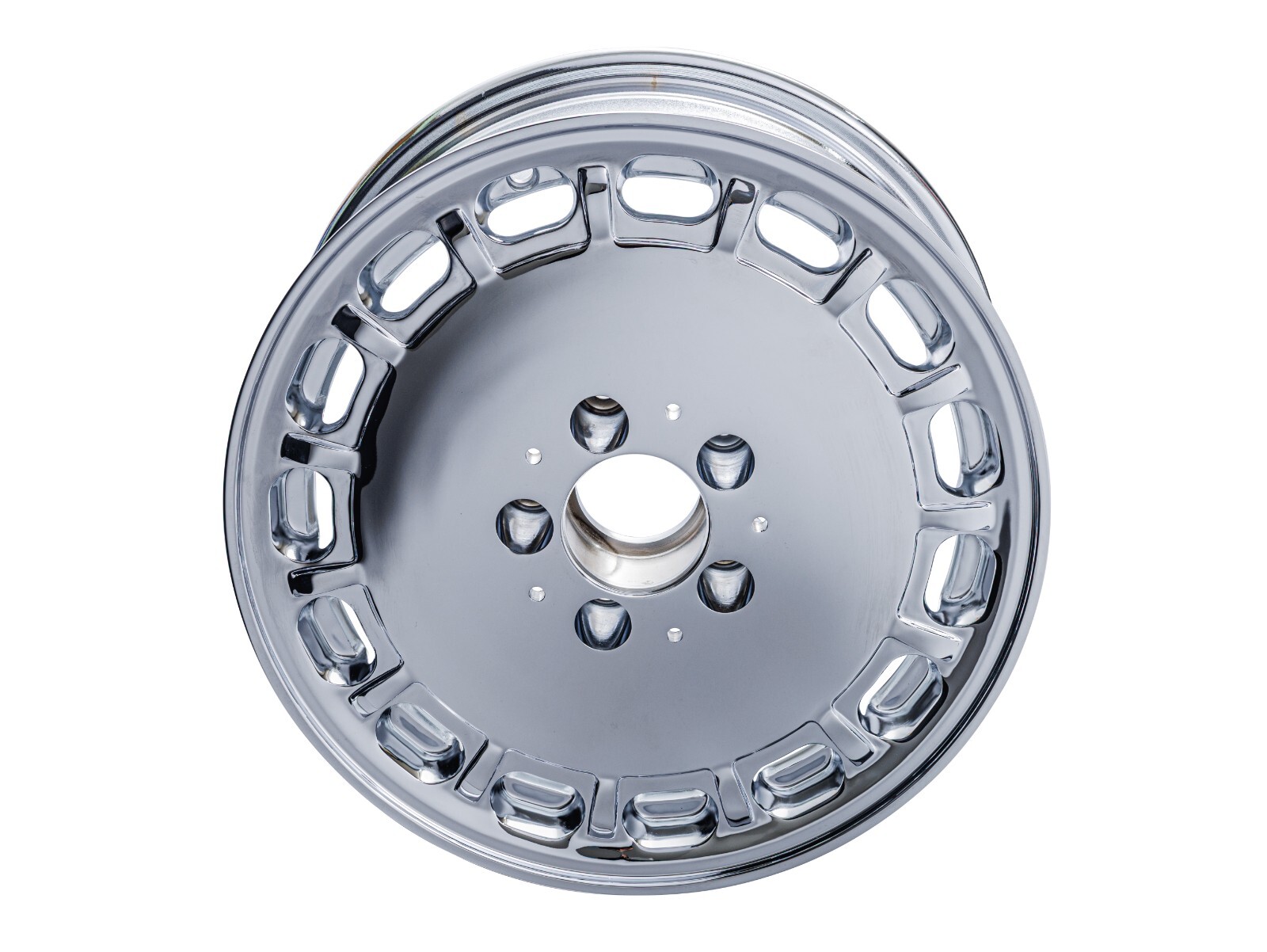 New Mercedes-Benz Set of 7x15 Inch ET 25 Replica New Look Chrome Rims ...