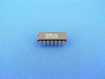 10 x Genuine GD74S00 GOLDSTAR Quad 2-input positive-NAND gates 74S00 IC ...