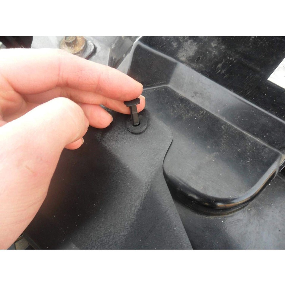 120pc Clips for Hole Plastic Rivets Retainer Fender Bumper Push Pin ...