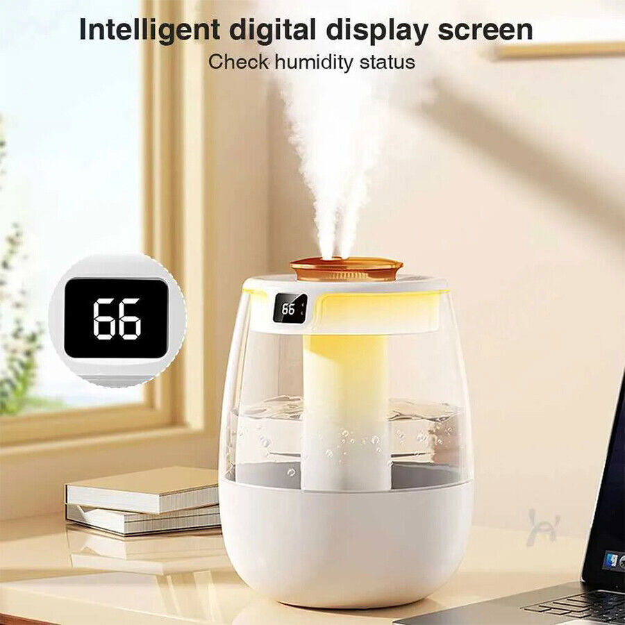 1500ml Humidifiers for Bedroom Large Room Office Cool Mist Air ...
