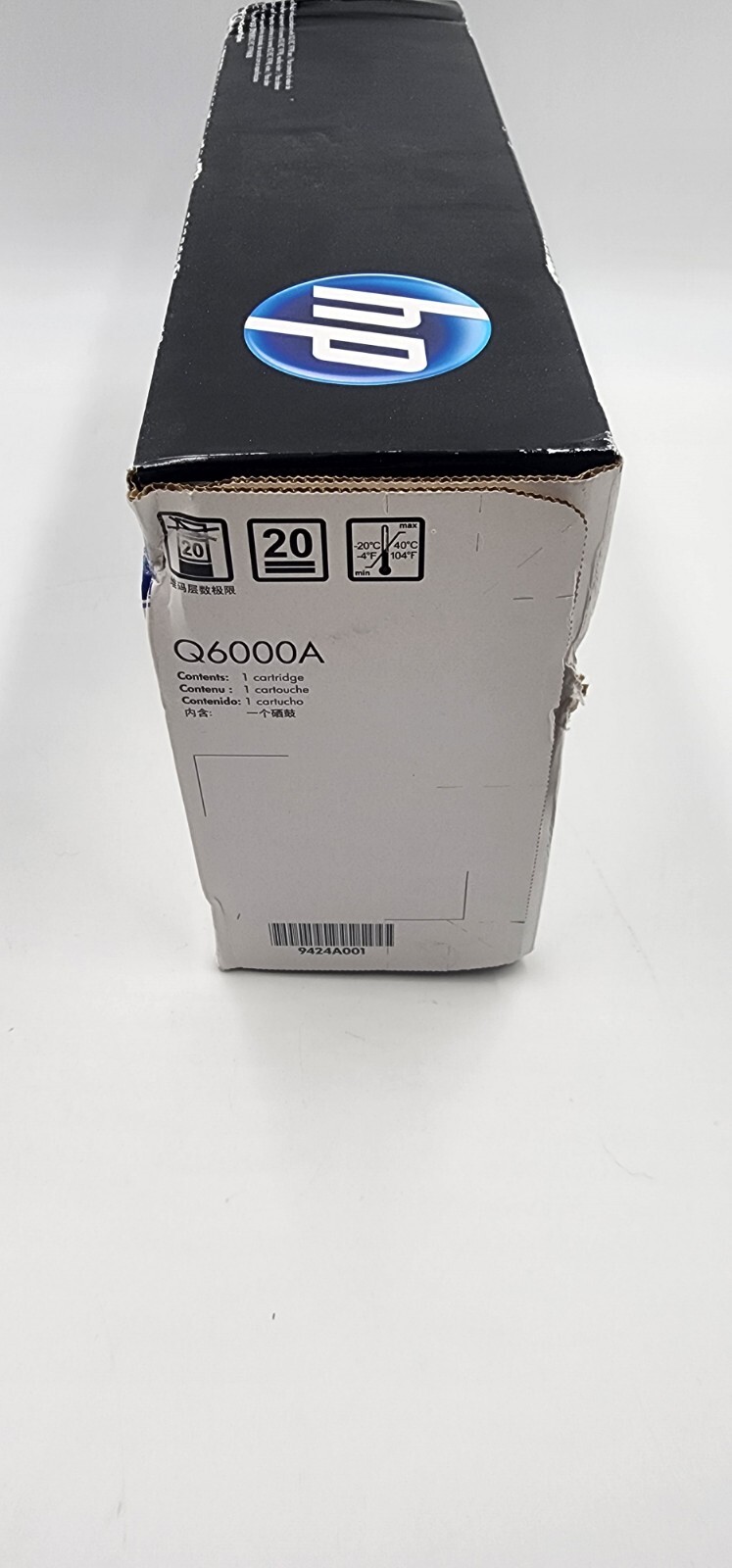 HP Q6000A 124A Black Toner LaserJet 1600 2600 2605 CM1015 1017 New ...