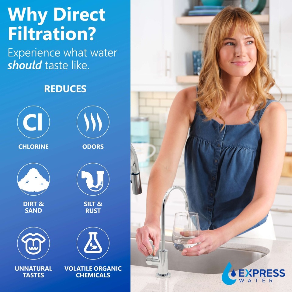 Express Water Direct System – 3 Stage Under-Sink Water Filtration ...