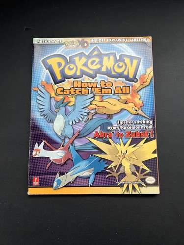 Guide - Pokemon XD Preview How to Catch 'Em All Nintendo Gamecube Prima ...