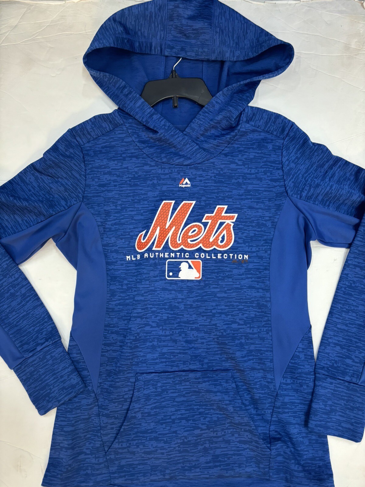 New York Mets Jacket Medium Women’s Majestic Authentic Hoodie ...