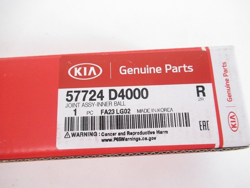 Genuine OEM Kia 57724 D4000 Inner Tie Rod End LH or RH Ball Joint 2016 ...