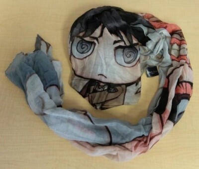 Attack On Titan - Chibi Photoreal Scarf 69" x 37" | eBay