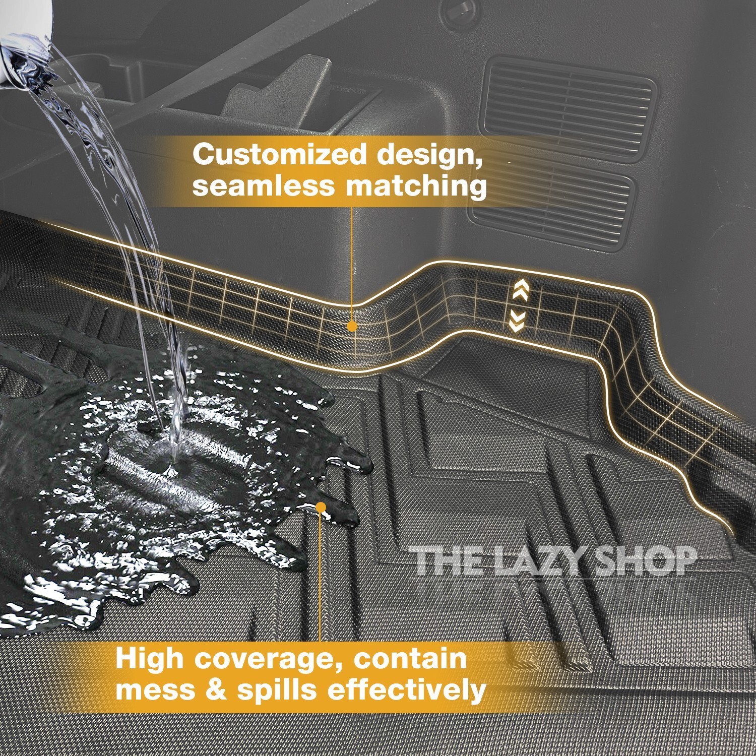 3D TPE Rear Boot Mat Cargo Mat for Haval Jolion Hybrid 2021+ | eBay