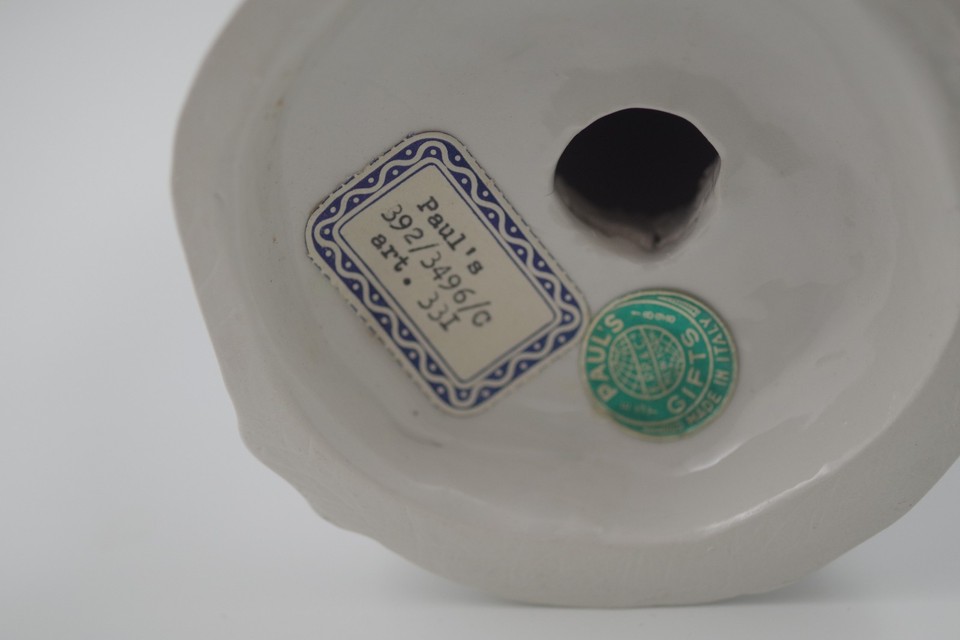 1940's ITALY CERAMIC MADONNA VIRGIN MARY PRAYING BUST SCULPTURE-GLOSSY ...