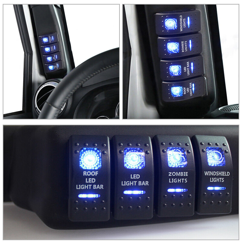 A Pillar Light Bar Switch Panel