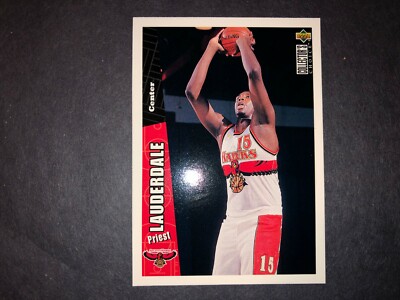 1996-97 UPPER DECK COLLECTOR'S CHOICE BASKETBALL PRIEST LAUDERDALE #204 ...